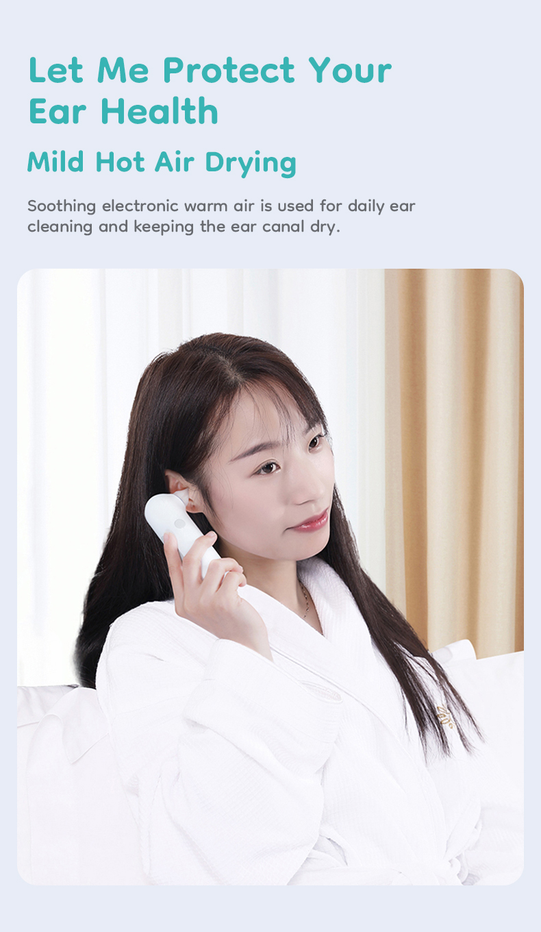 Dr.isla Electric Ear Dryer Rechargable Ear Water Dryin Portable ...