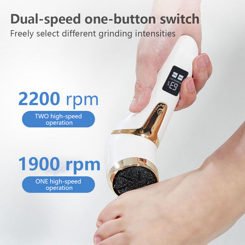 Nidouillet Portable Electric Foot Grinder Callus Remover Pedicure kit ...