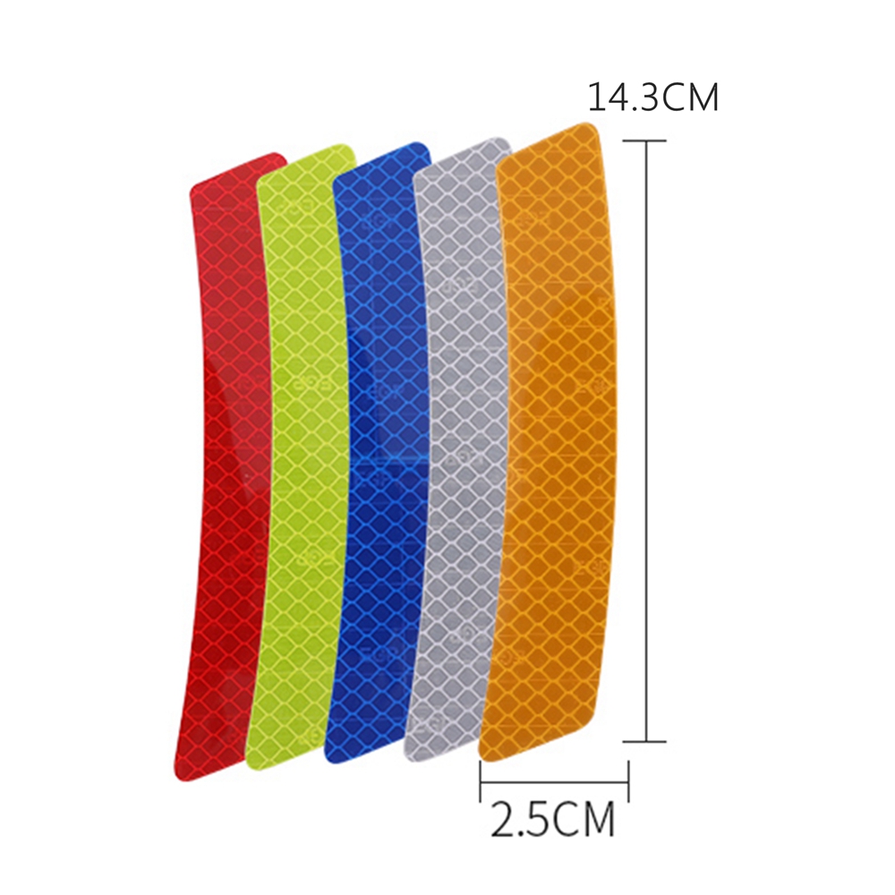 2Pcs Strong Reflective Stripe Stickers for Car Wheel Eyebrow High ...
