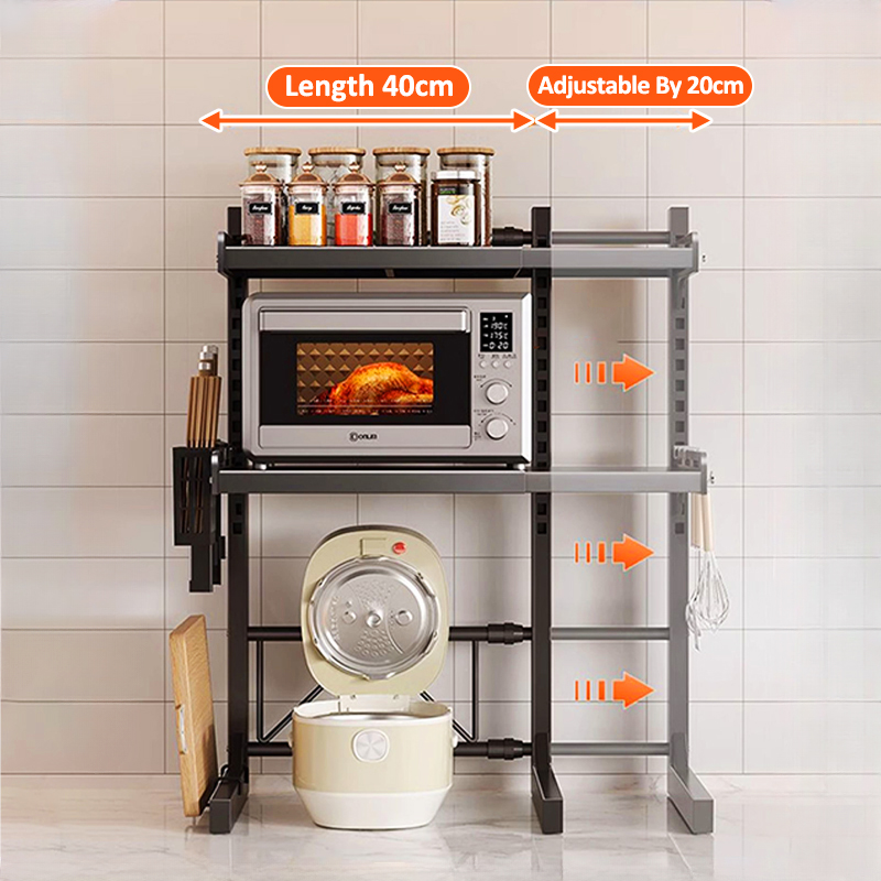 Cambond Adjustable Microwave Rack Heat-resistant Microwave Oven Rack ...