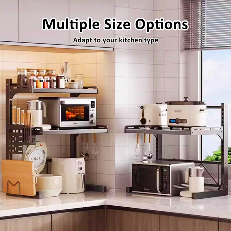 Seaway Adjustable Microwave Rack Heat-resistant Microwave Oven Rack ...