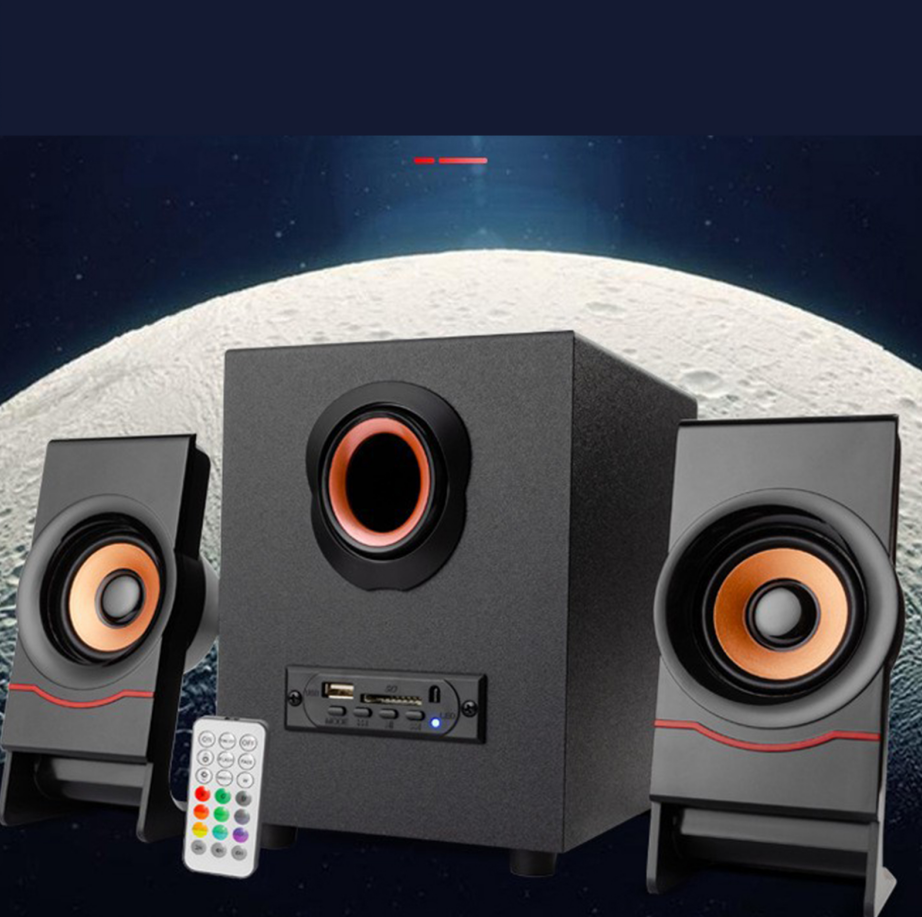 【Ready stock】Bluetooth Stereo Audio Speaker Bass Music Subwoofer for ...