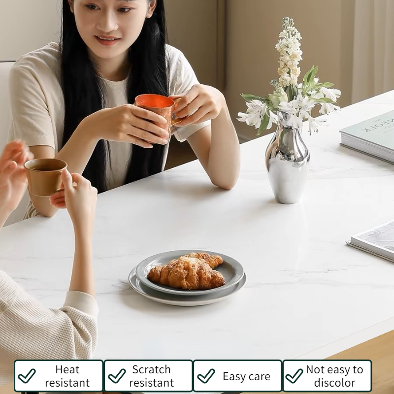 【ACC】DiningTable Meja Makan Modern Luxury Nordic Texture Dining Table ...