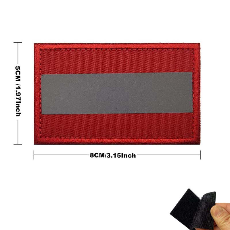 IR Reflective Alfa FSB Badge Hook and Loop Patches,Fabric Applique ...