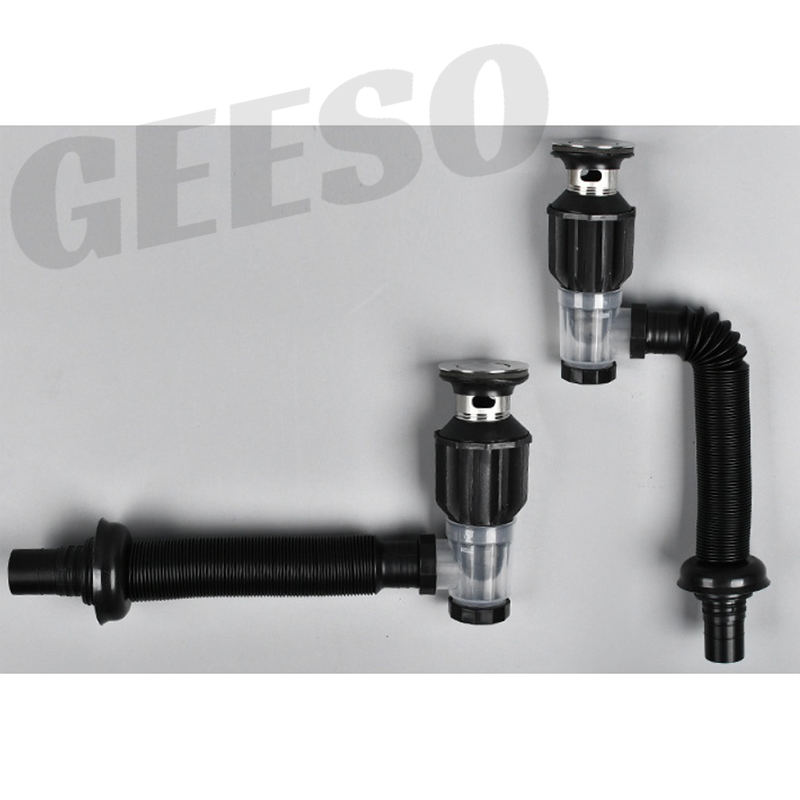 GEESO Flexible Drainage Outlet Pipe For Kitchen Bathroom Vanity ...
