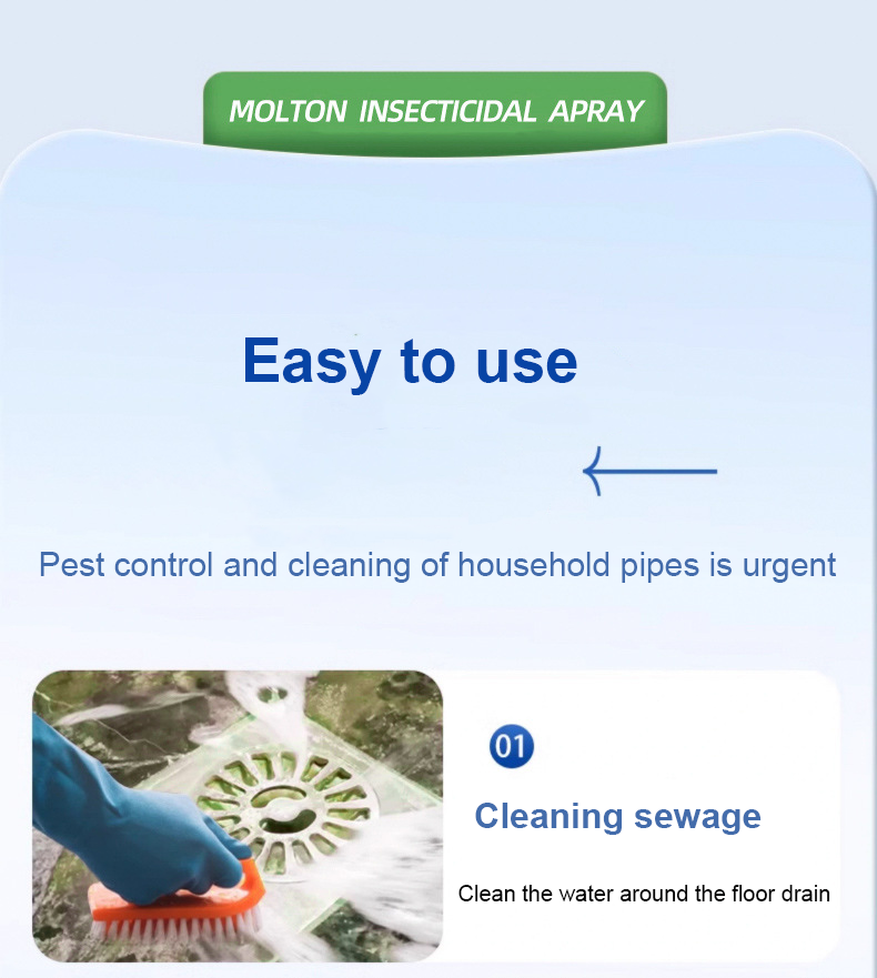 Drainage Insecticide, Cockroach Repellent, Centipede Repellent ...