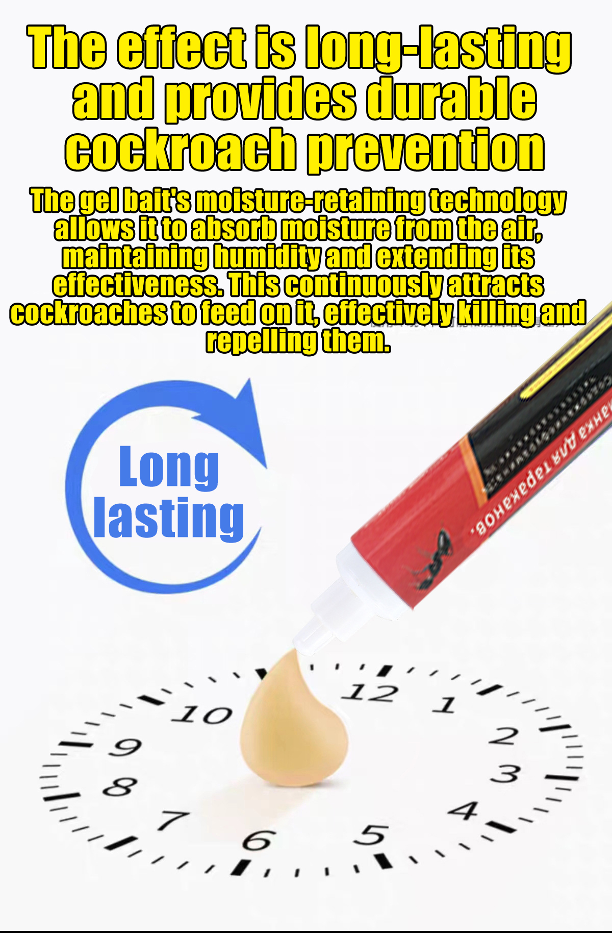 3 Years of cockroach-free Cocroches killer 10g Cockroaches trap Racun lipas rumah Malaysia Ready ...