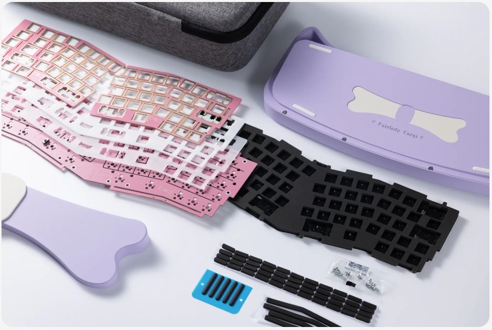 Corgi Fairlady Alice Keyboard Kit | Shopee Malaysia