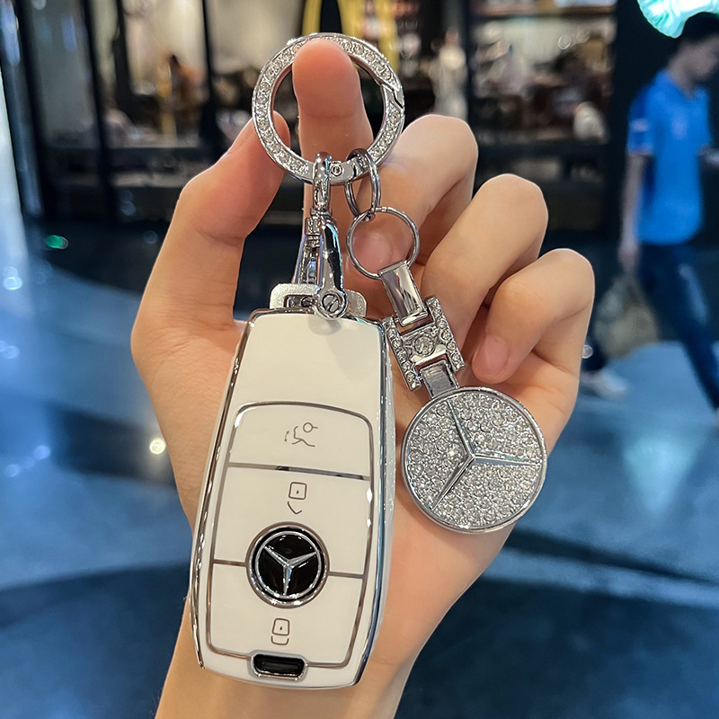 suitable for Mercedes-Benz key cover benz A C E S G Class GLC GLE GLA ...