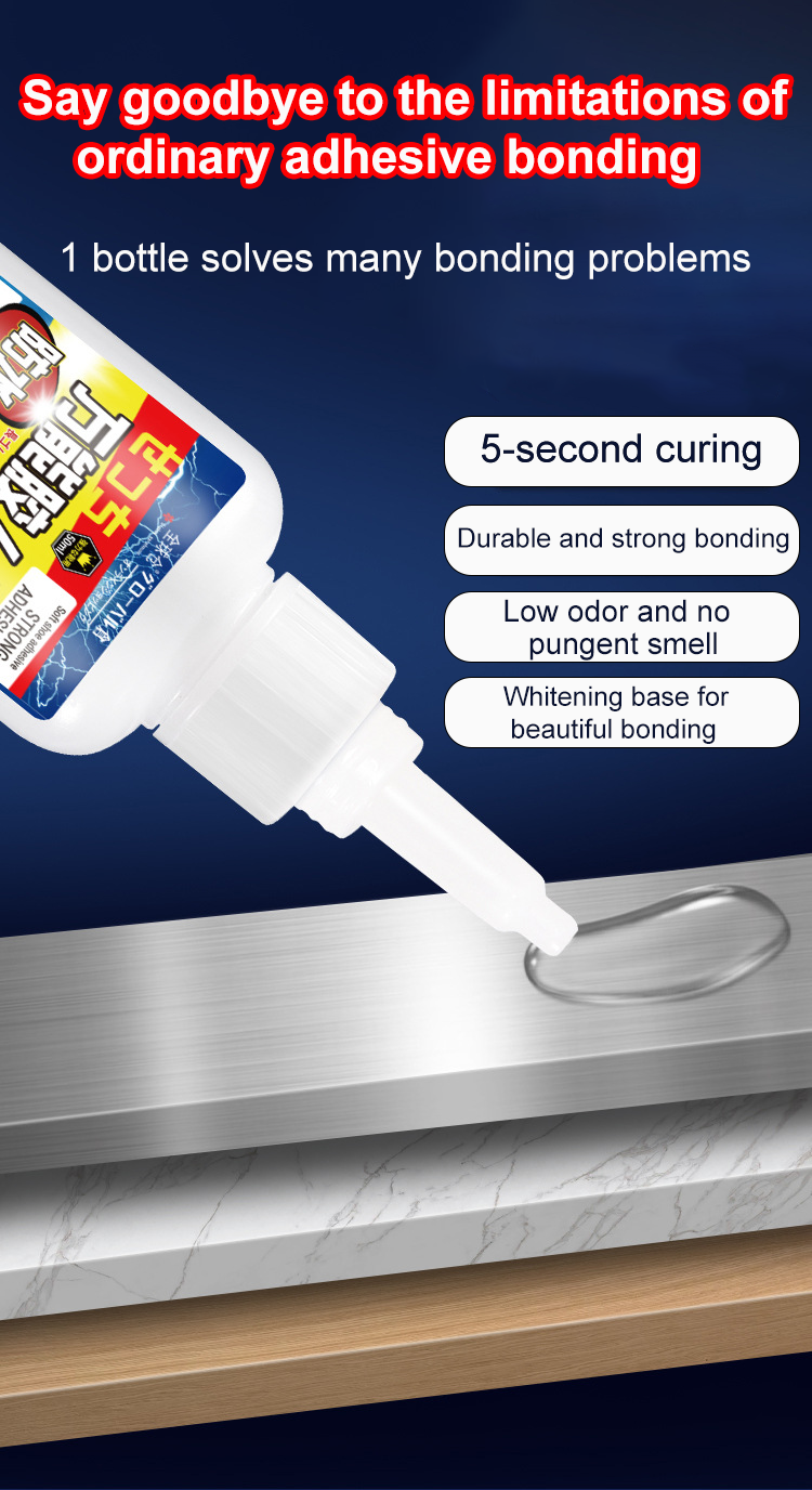10 years without falling off ！Universal Super Adhesive Glue oily strong ...