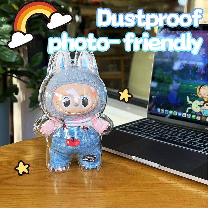 Cartoon Labubu case V1 V2 Cover Cute Labubu Casing Cotton Doll ...