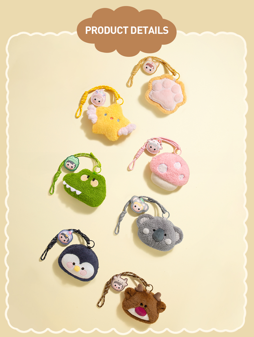 Pop Mart Hacipupu Snuggle With You Series Plush Bag Blind Boxwhole Set Shopee Malaysia