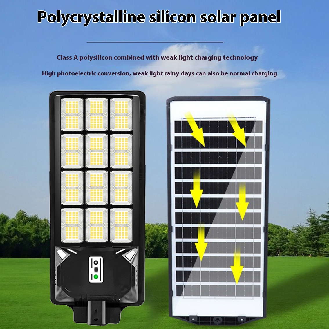 20000W Solar Light Solar Flood Light IP67 Waterproof Motion-sensing ...