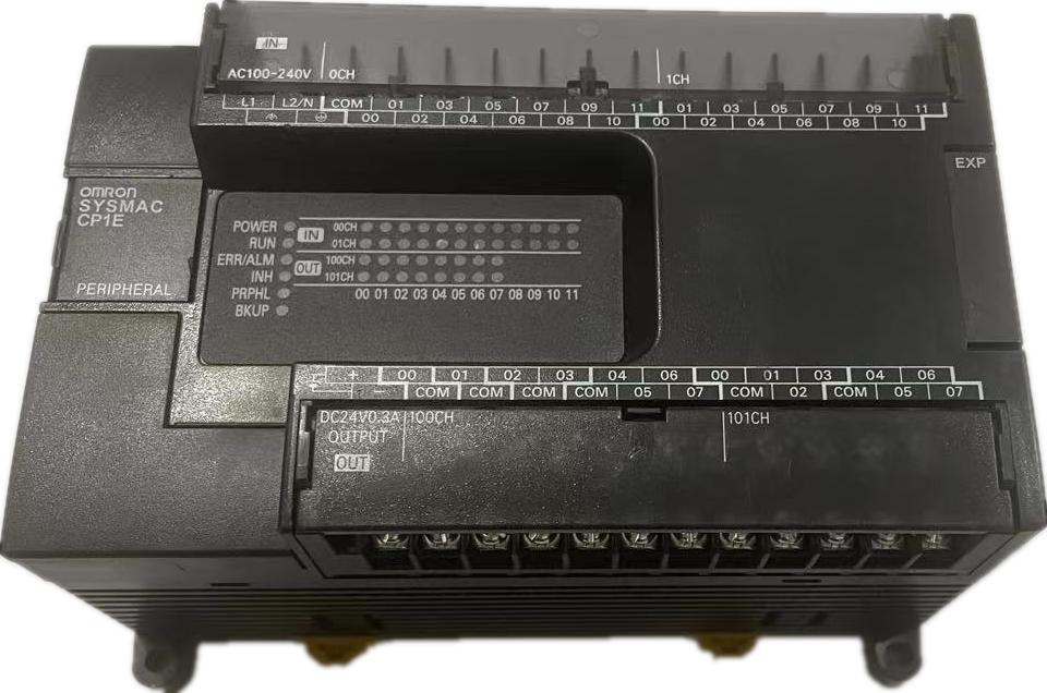 Programmable Logic Controller For Omron Series PLC 24V DC Analog Output PWM CP1E-E20SDR-A E30SDR ...