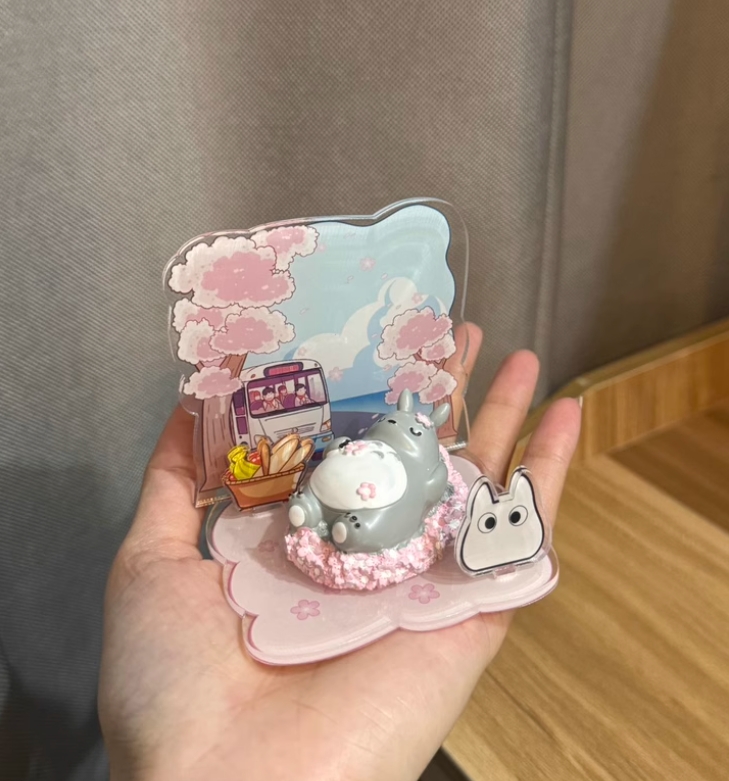 Fairy tale elf totoro blind box toy figure desk decoration hayao ...