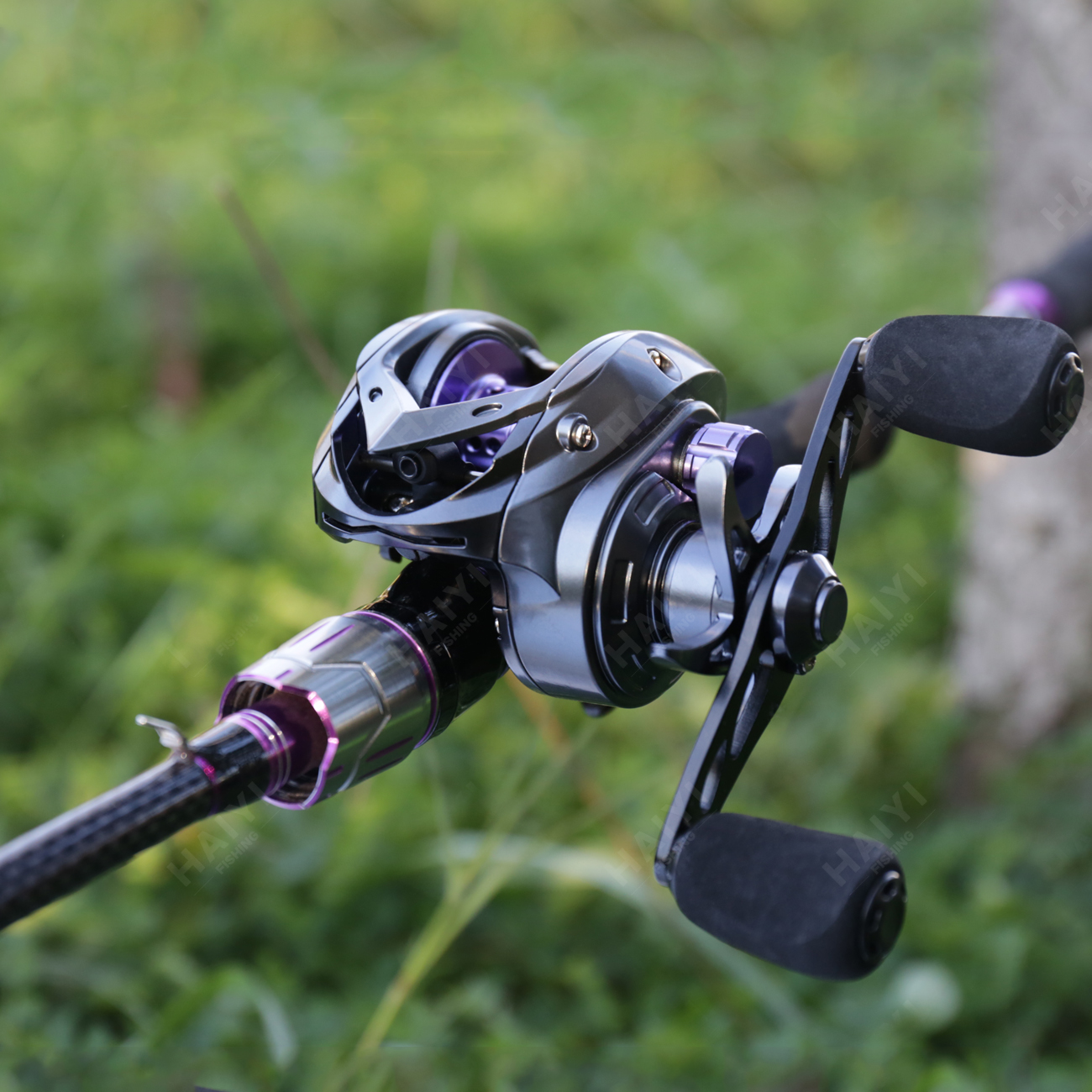 HAIYI FISHING Fishing rod 1.65m/1.8m/2.1m 2 rod parts spinning fishing ...