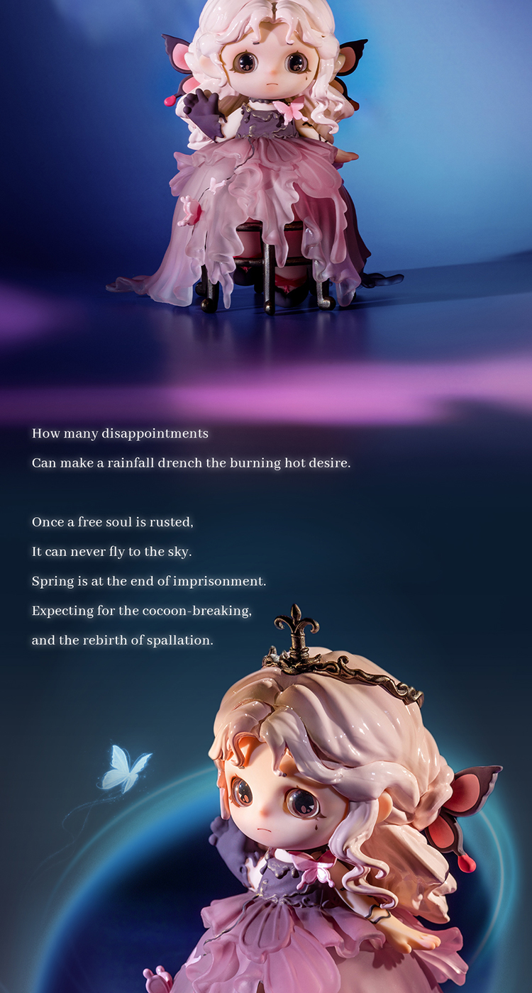 Heyone Joy Song Of Light And Dark Night Series Cute Figure Blind Box ...