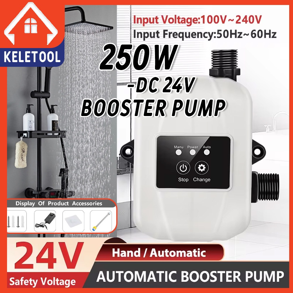 250W Auto Pressure Water Booster Pump Water Pump Controller Household ...