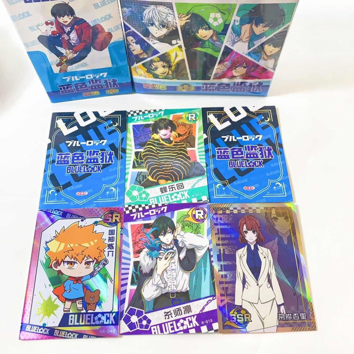 Blue Lock Card Single Pack TCG Nagi Seishiro itoshi rin Rare USR/SSR/QR ...