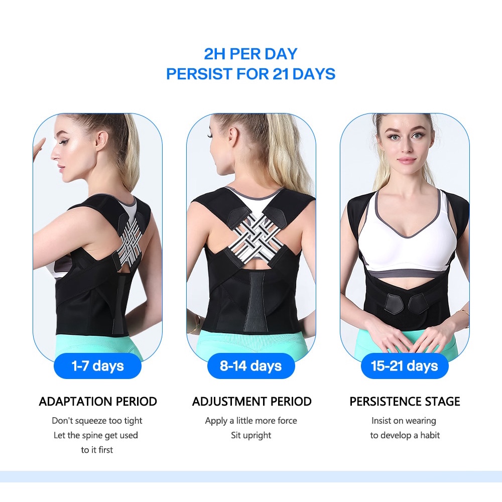 Back posture corrector,back bone support, spine support, back bone ...