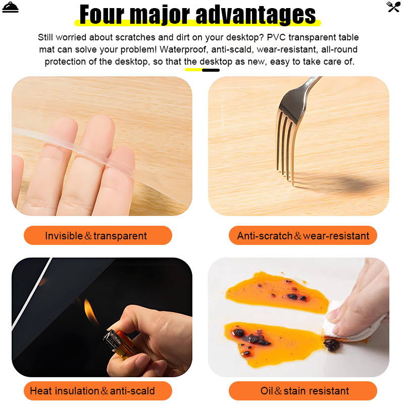 [2.5mm thickness] pvc table mat antibacterial 100% pvc table cover alas ...
