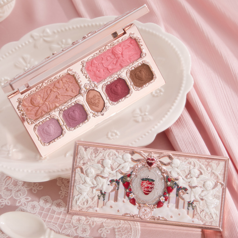 【raya】Flower Knows Strawberry Cupid CollectionEyeshadow Palette/Multi ...