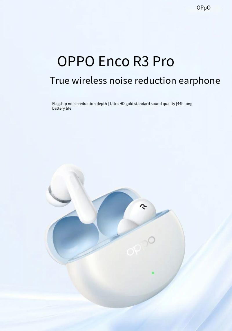 OPPO Enco R3 Pro true wireless noise reduction Bluetooth headset | Shopee Malaysia