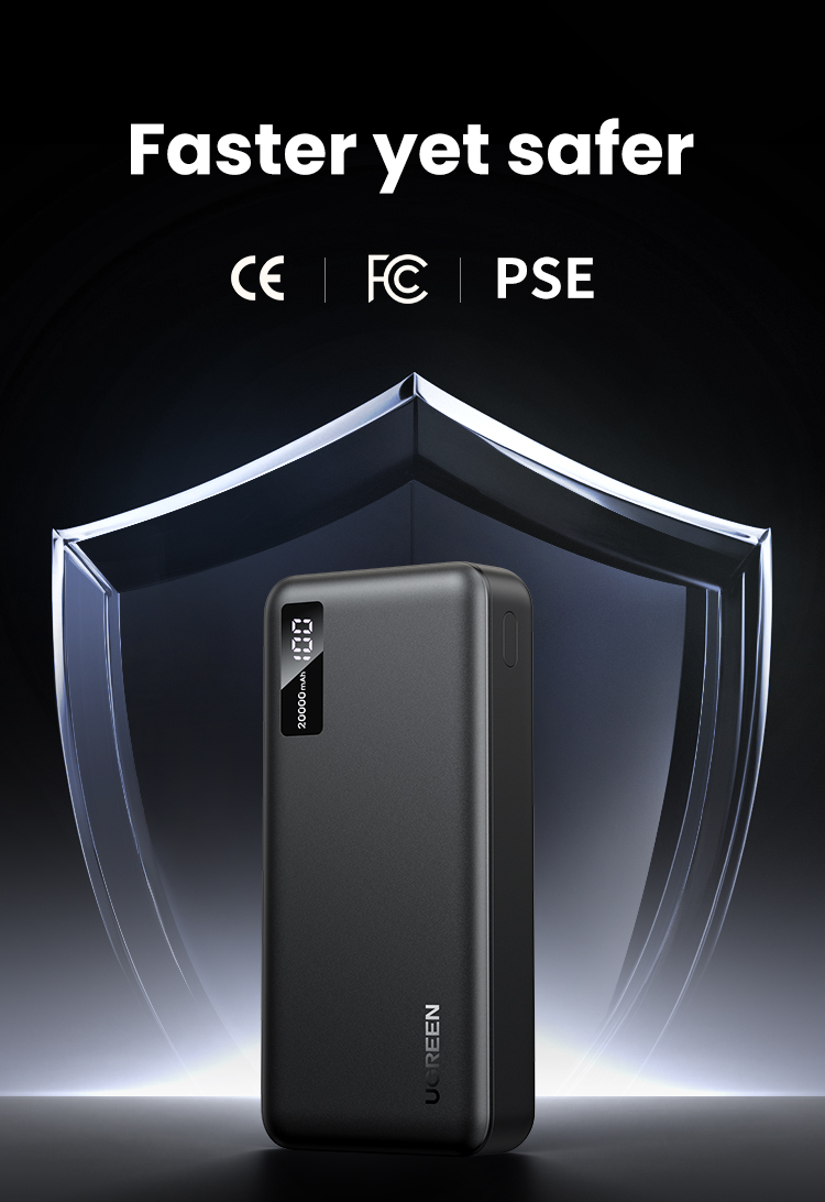 UGREEN 20000mAh PD20W PowerBank Fast Charging Power bank USB Type C Portable Charger Compatible ...