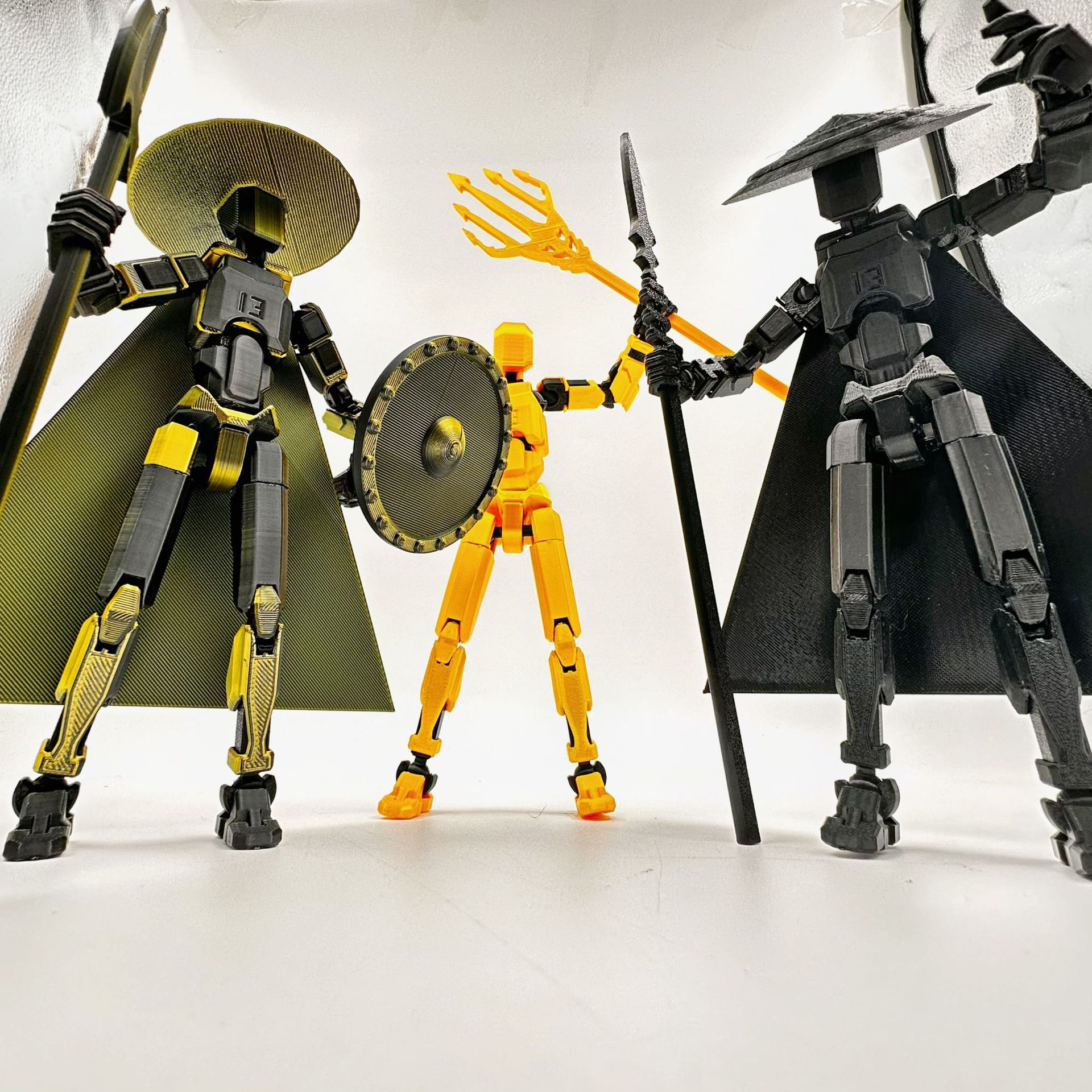 20cm Giant 3D printed Dummy Lucky 13 Action Figure,DIY gift ...