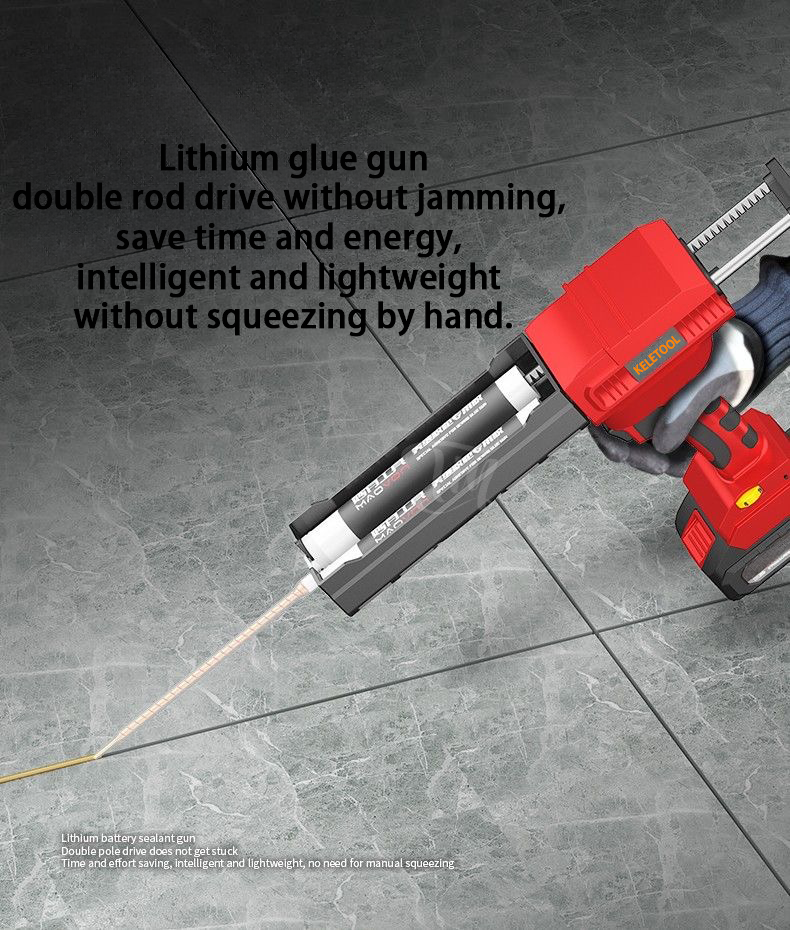 220V Electric Cordless Caulking Glue gun Heat Filler Inject Silicon ...