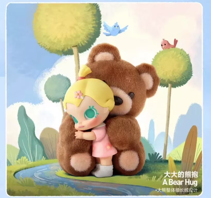 POPMART Baby Molly Hug Exploration Plan Series Figure Blind Box ...