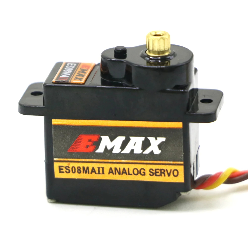 EMAX ES08MA ES08MAII 12g Mini Metal Gear Analog Servo for RC Toy Car ...