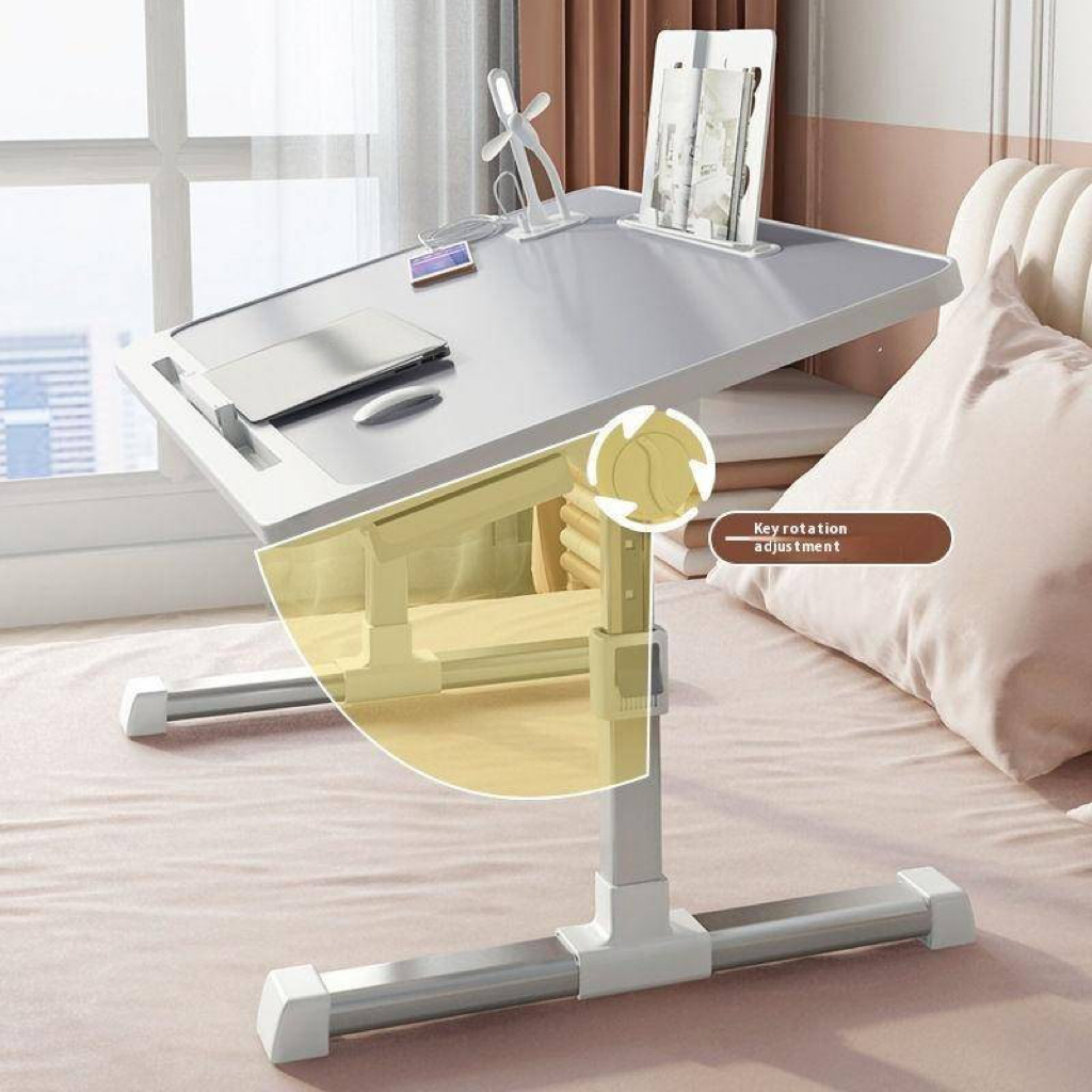 Liftable Bedside Small Table Adjustable Foldable Table Multifunctional ...