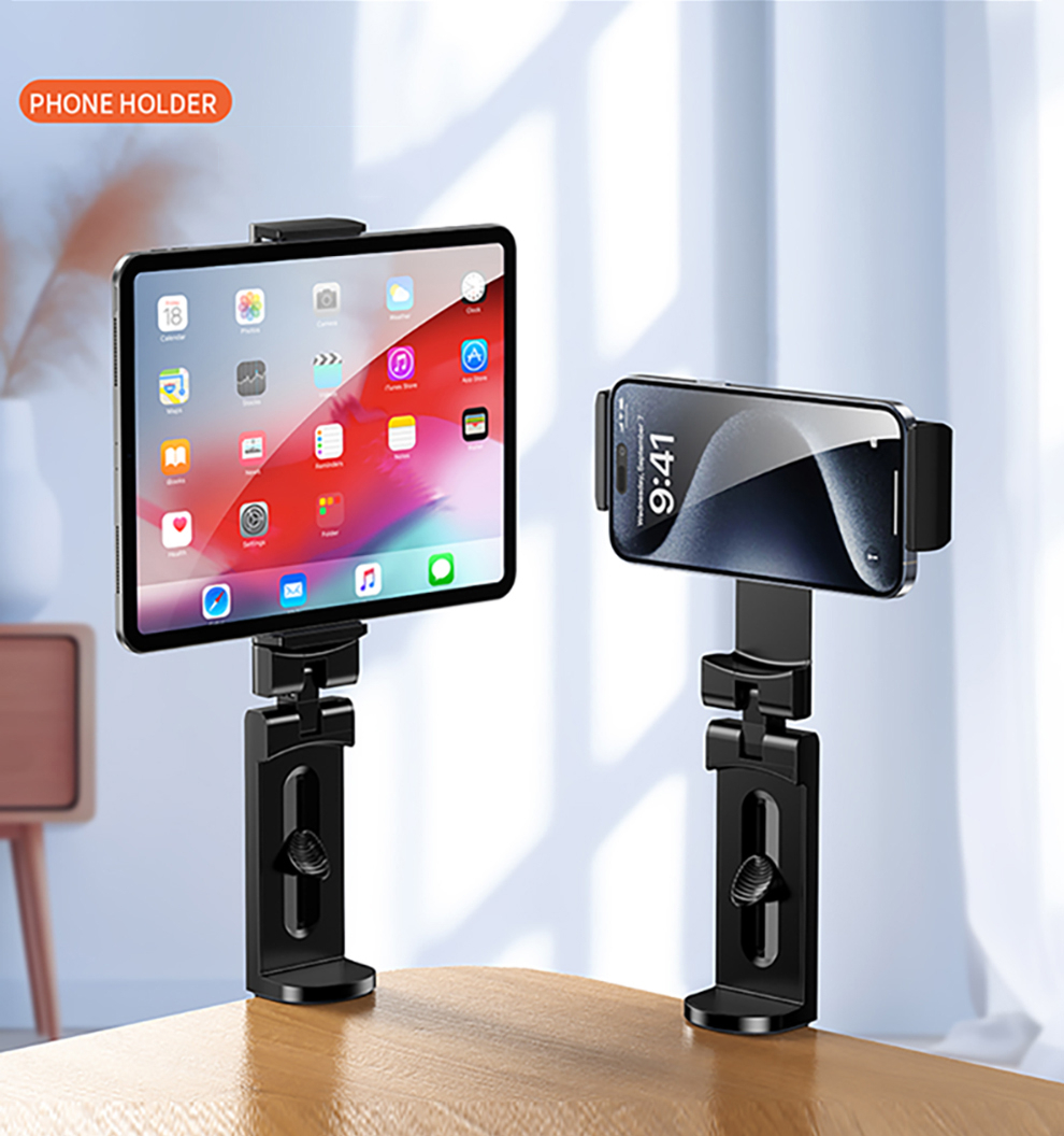 OATSBASF Portable Tablet Holder 360° Rotating Foldable Mini Selfie ...