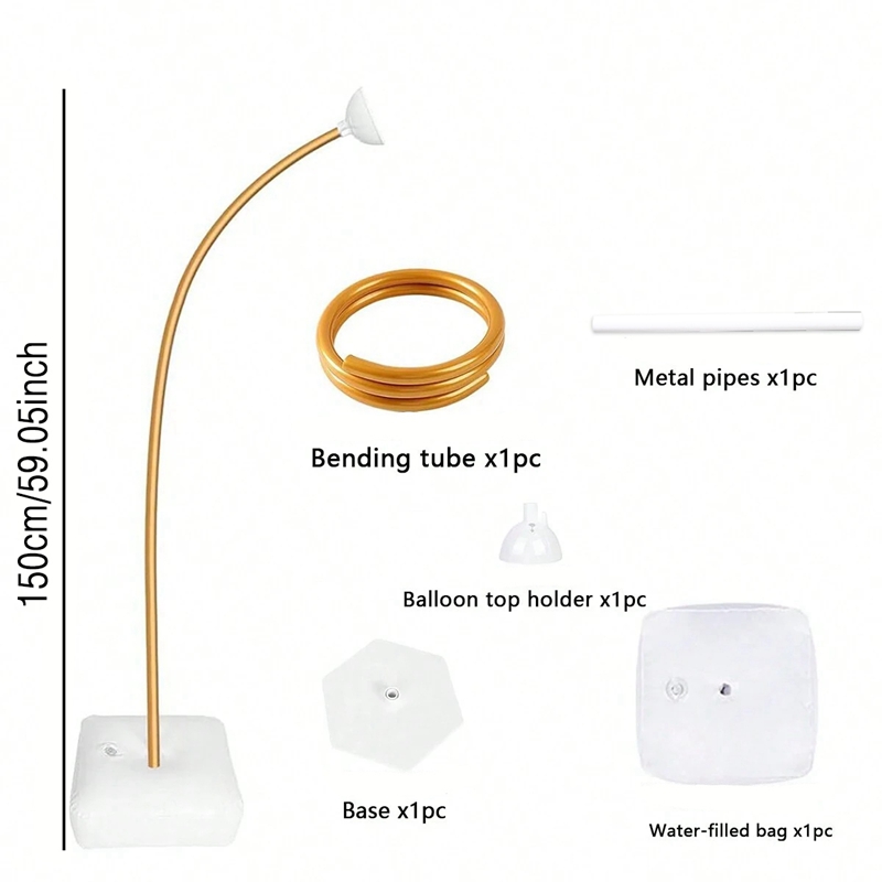 【Local】150/250cm Balloon Stand Deformable Balloon Sticks Holder with ...