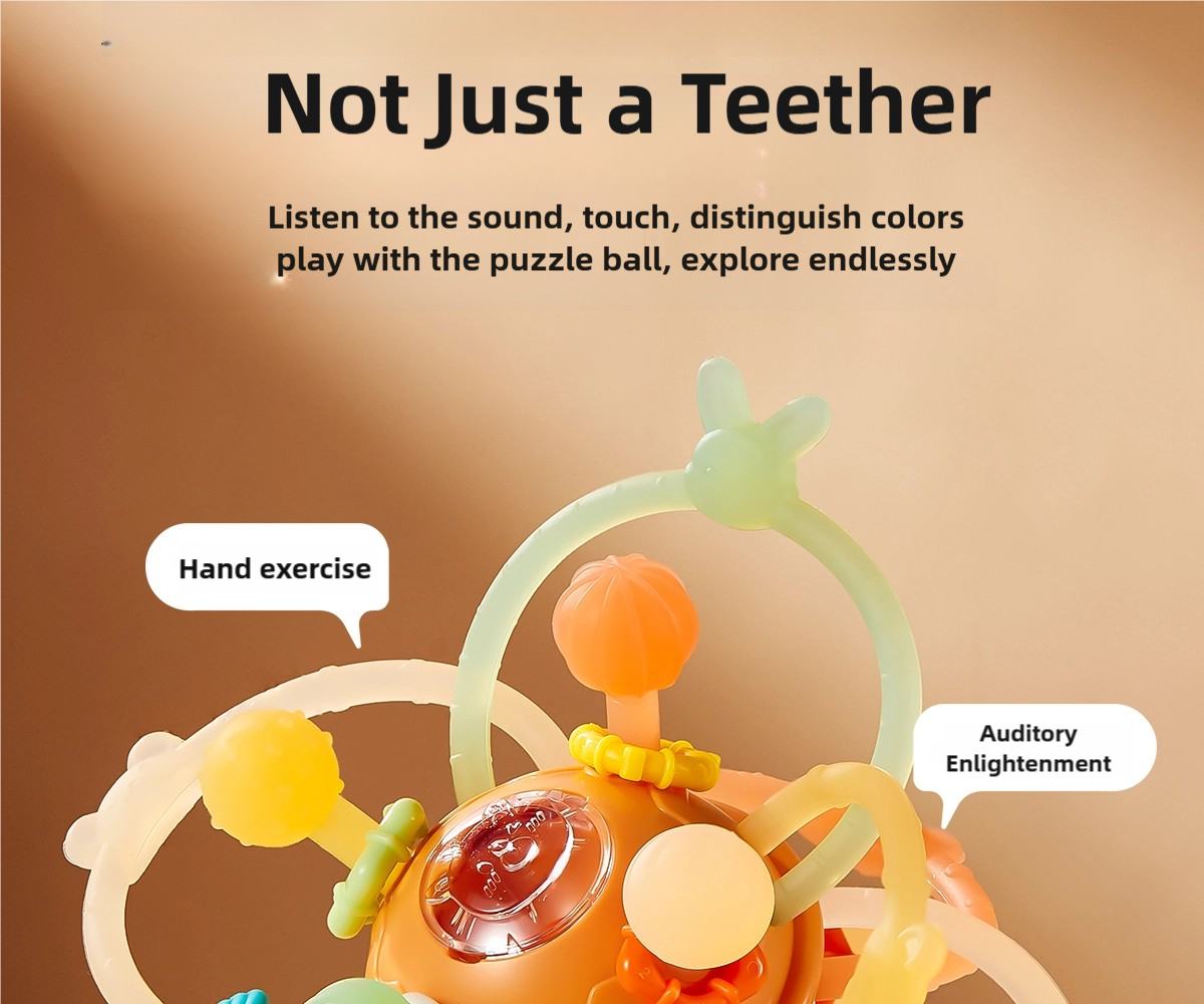⭐Local Delivery⭐Baby Teether Rattle Manhattan Ball Newborn Rattling ...