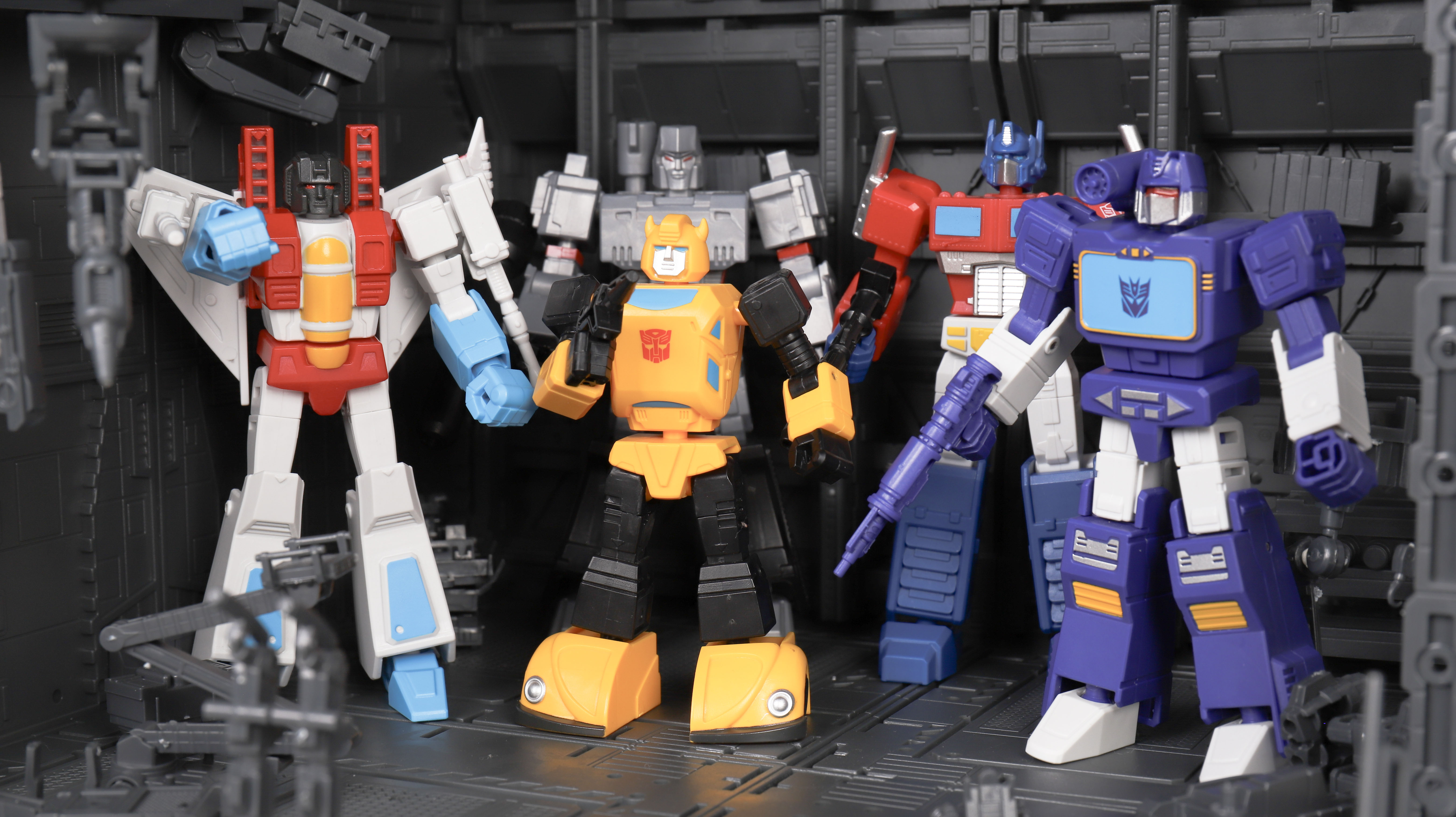 YOLOPARK AMK Mini Transformers G1 Model Kit Action Figure Toy Gift Set ...