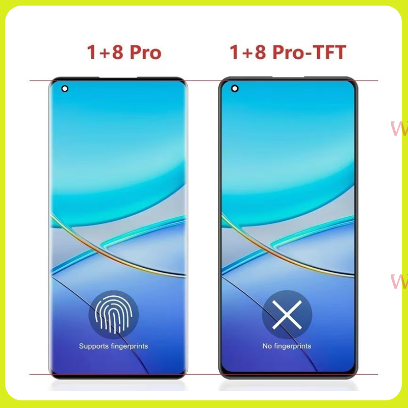 Original AMOLED For Oneplus 8 Oneplus 8T Oneplus 8 Pro LCD Display ...