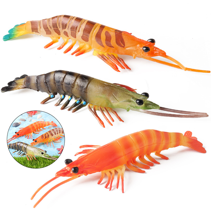 Children cognitive simulation of marine life models including spotted ...