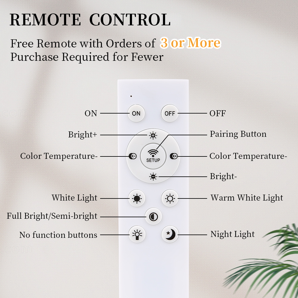 CANMEIJIA Dimmable LED Track Light Set Tricolor with Remote 20W COB ...