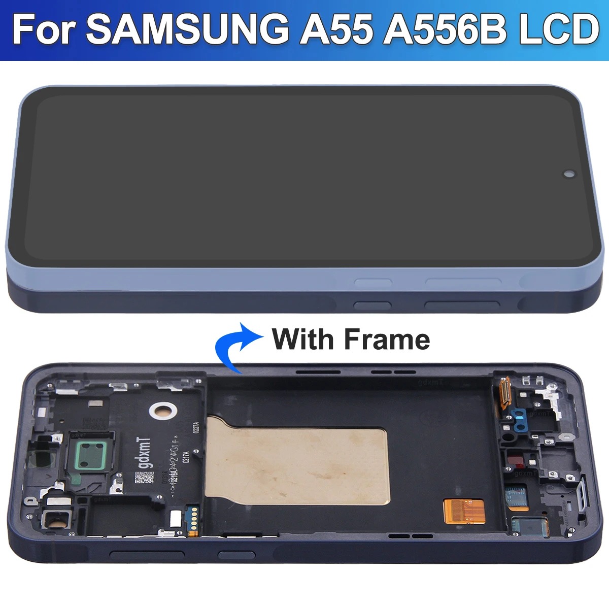 For Samsung Galaxy A55 LCD Display Touch Screen With Frame SM-A556B ...