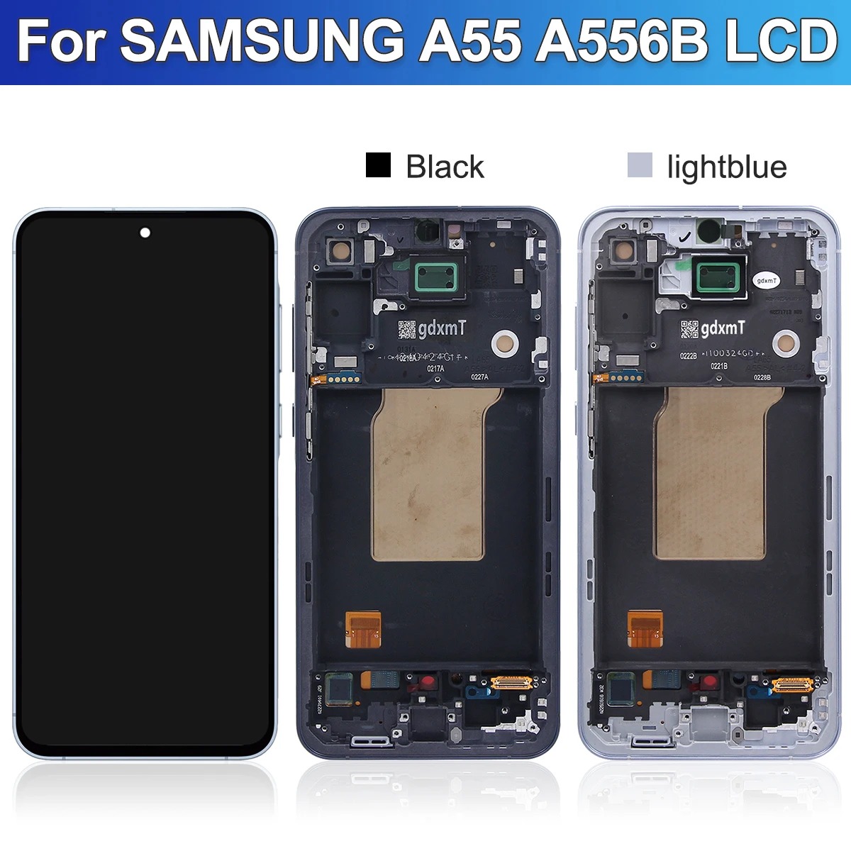 For Samsung Galaxy A55 LCD Display Touch Screen With Frame SM-A556B ...