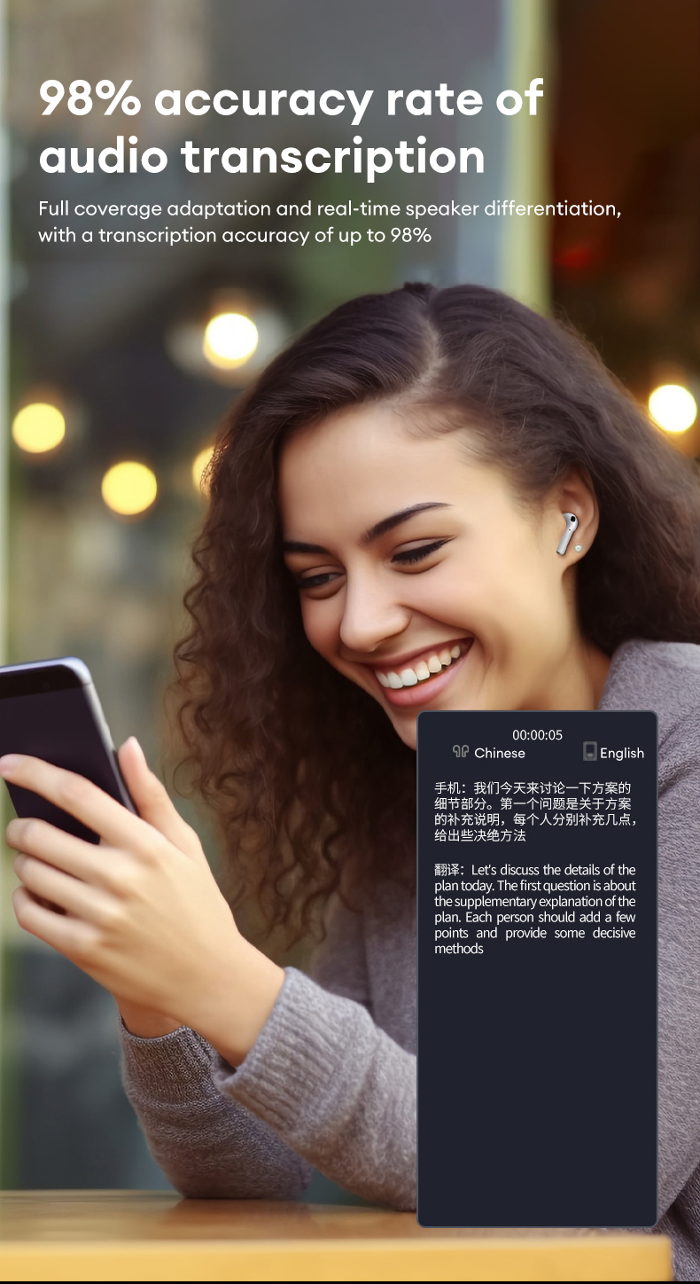 Hyundai HY-T02 Pro AI Wireless Earphone IPX5 Waterproof Intelligent Noise Cancellation Sound ...