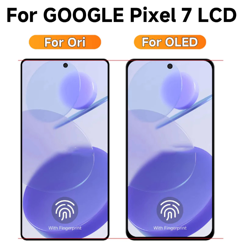 Original AMOLED For Google Pixel 7 7A 7 Pro LCD Display Touch Screen ...