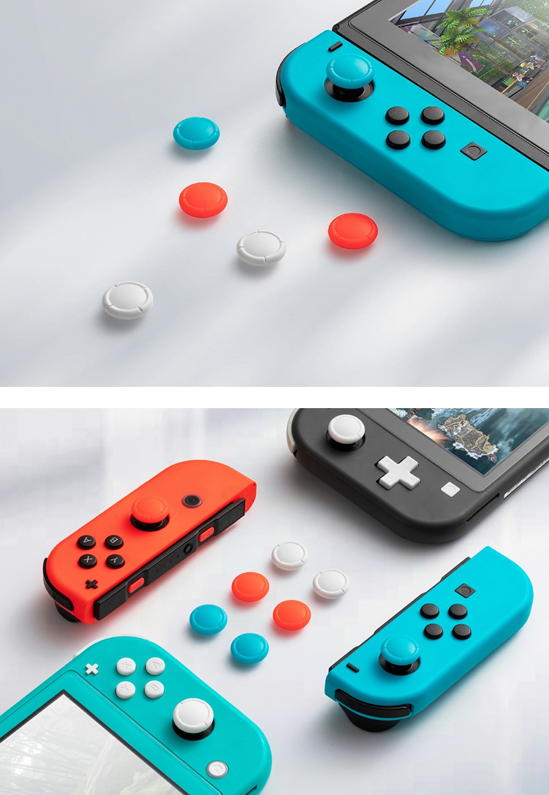 GuliKit Hall Joystick Replacement Cap for JOY-CON 2 / Joy-Con 6 PCS Set ...