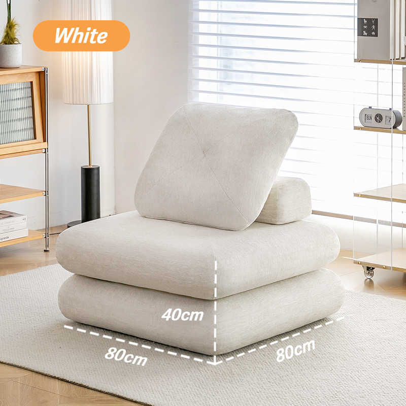 Foldable Single Sofa Bed for Compact Living Spaces, Modular Tatami tofu ...