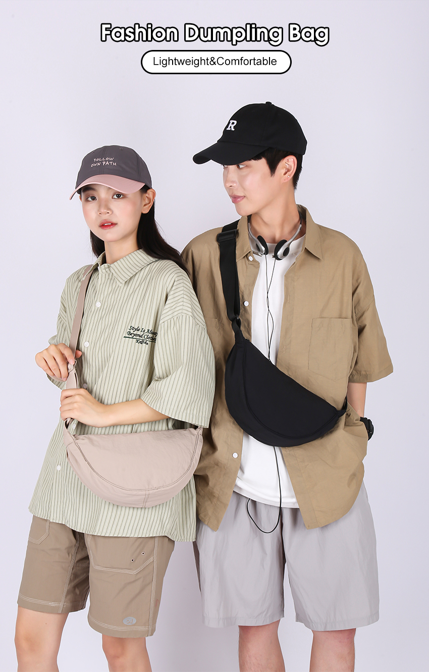 MENSPE Bag Shoulder Bag Dumpling Bag Sling Bag Large Capacity Bag ...