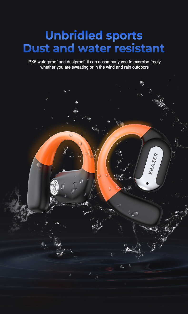 Lenovo ERAZER XF32 Al Smart Real-Time Translation Wireless Earphone Smart Touch Screen Bluetooth ...