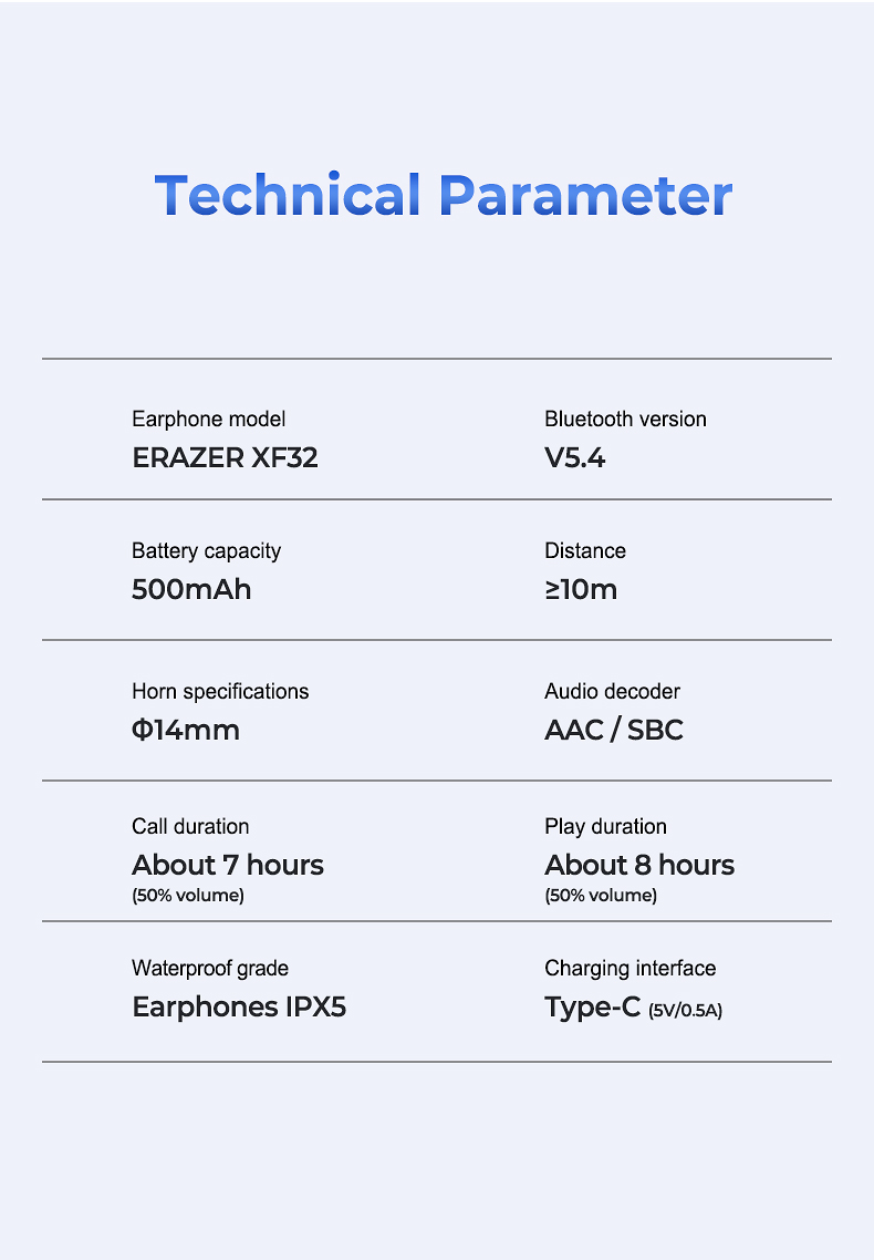 Lenovo ERAZER XF32 Al Smart Real-Time Translation Wireless Earphone Smart Touch Screen Bluetooth ...