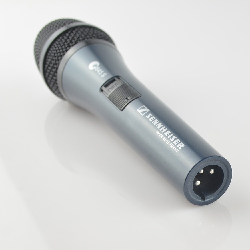 Sennheiser E845 Handheld Microphone with Switch, Super Cardioid ...